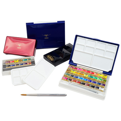 艺术家级固体水彩精美包装