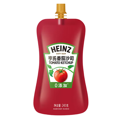 亨氏番茄酱0脂肪无添加色素