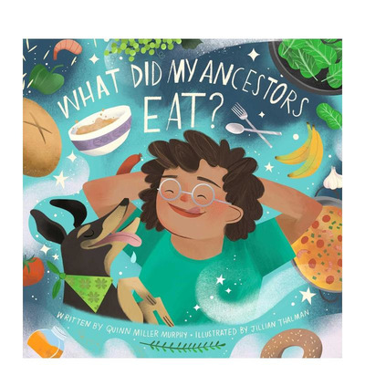 【预售】我的祖先吃什么？ What Did My Ancestors Eat? 英文儿童插画故事绘本 进口童书