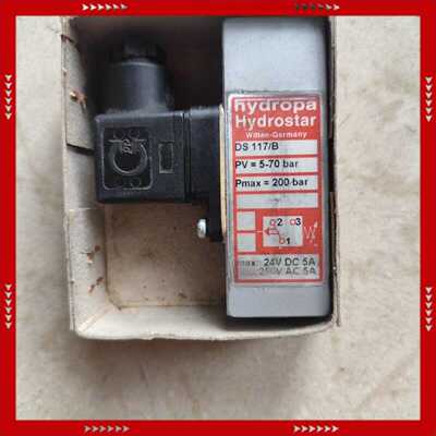 【问价】德国Hydropa压力继电器DS117/B 一个未使用过
