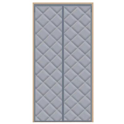 棉门帘加厚冬季农村平方家用冬天免打孔透明磁吸粘条厚款防寒保暖