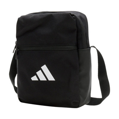 【自营】Adidas阿迪达斯男包女包新款黑色复古休闲单肩包JM7152