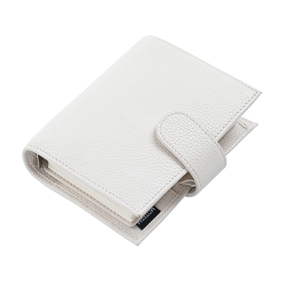 moterm活页A7荔枝纹真皮手账本