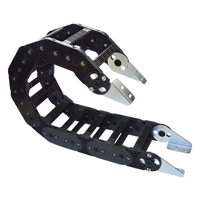 跨度钢骨拖链gd80金属接头承重65