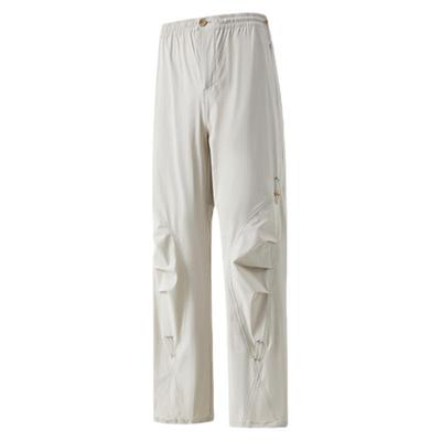 日系户外压褶轻薄速干解构伞兵裤