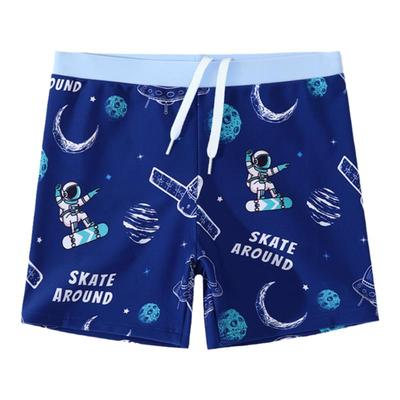 儿童速干舒适青少年泳裤卡通图案