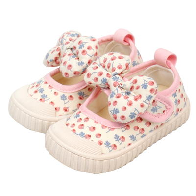 Meticious春夏女宝宝碎花帆布鞋