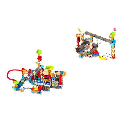 伟易达火车轨道套装玩具益智积木