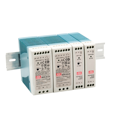 明纬导轨开关电源HDR/MDR-12V24V