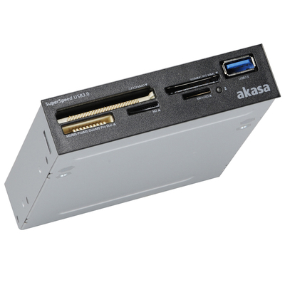 AKASA电脑软驱位多合一USB3.0