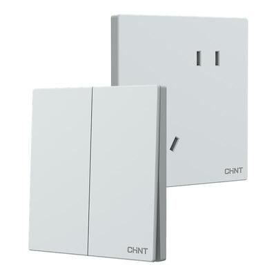 正泰墙壁开关插座家用暗装太空灰