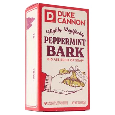 Duke Cannon-Peppermint Bark薄荷树皮烟熏香草琥珀男士沐浴香皂