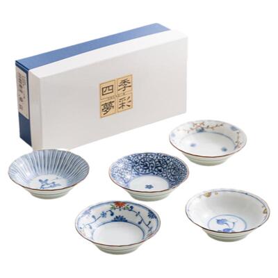 味碟小鹿田烧陶瓷菜盘日本餐具