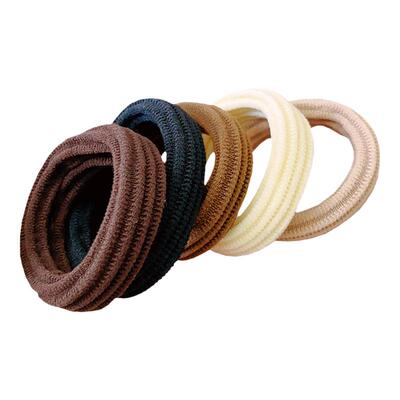 皮筋女简约高马尾无接缝头绳