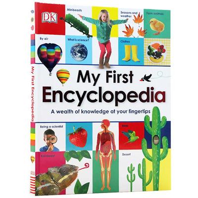 我的百科全书 DK出版 英文原版 小学生英语学习教材工具书 My First Encyclopedia 儿童科普读物 精装大开本 少儿图书