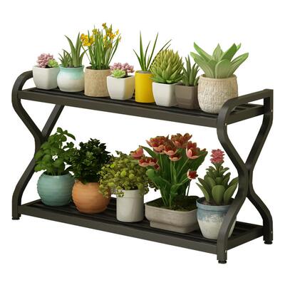 花架子铁艺室内落地式阳台置物架