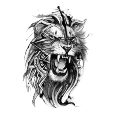 黑色纹身贴可洗学生防水持久手臂