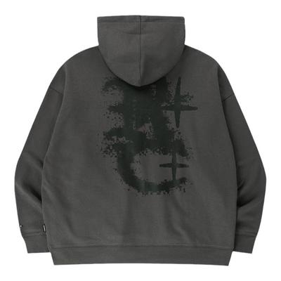 ROMANTICCROWN【徐竟培同款】针织拉链连帽卫衣百搭外套男女同款