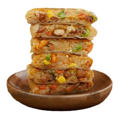 儿童早餐速冻半成品煎饼青豆糯米