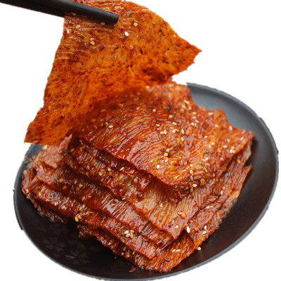 80后豆皮手工小时候老式大辣片