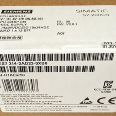 议价西门子西门子6ES7 214-2AS23-0XB8原装正品CPU 224XPsi CN