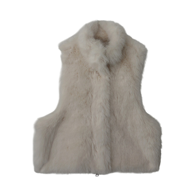 LONSLAN 25AW 12.8  00:00NEW  拉链立领毛毛马甲