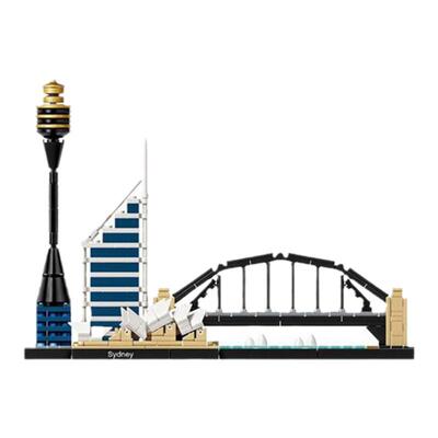 悉尼天际线拼装积木玩具摆件
