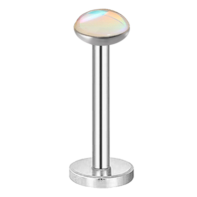 渐变色flat耳钉平底耳饰