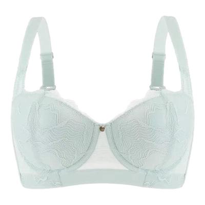 软钢圈大胸显小上托聚拢收副乳薄