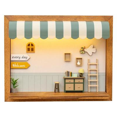 超有氛围的墙面装饰灯画免接线