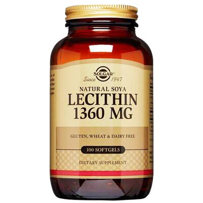 solgar美国大豆卵磷脂软胶囊