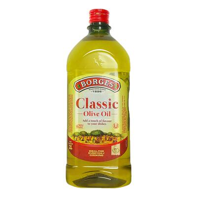 【所有女生直播间】Borges/伯爵官方西班牙家用炒菜橄榄油瓶装2L