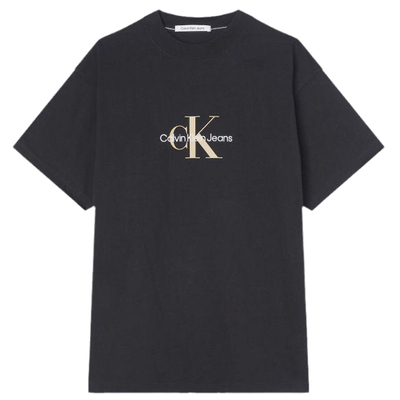 CK男士宽版时尚休闲圆领短袖T恤