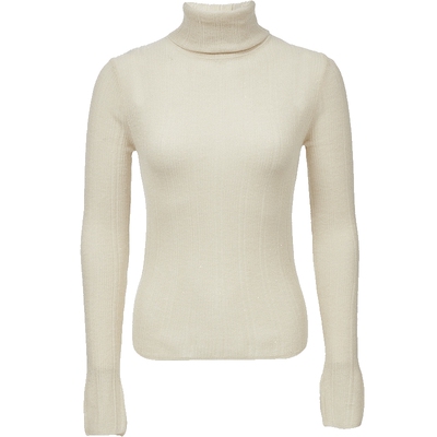 ONLY长袖含绵羊毛针织衫