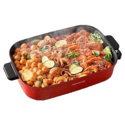 九阳电火锅家用多功能烤鱼火锅一体锅煎烧烤烤肉盘大容量10L电锅