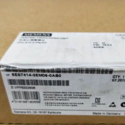 议价西门子6ES7414-3EM06-0AB0中央处理器储存器6ES74143EM060AB0