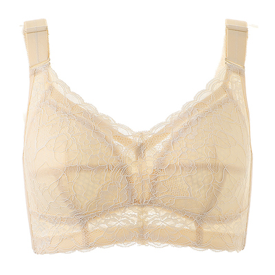 大胸显小内衣聚拢防下垂调整型