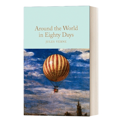 英文原版 Around the World in Eighty Days 80天环游世界 精装麦克米伦收藏馆系列 Macmillan Collector's Library 英文版 进口书
