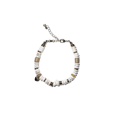 waki心跳白沙岛贝壳串珠手链