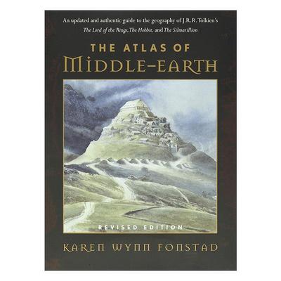 英文原版The Atlas of Middle-Earth 中土世界地图 魔戒 霍比特人 托尔金
