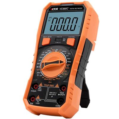 胜利数字万用表VC520B电池测量