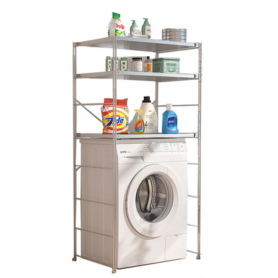 一眼心动！高颜值不锈钢洗衣机架