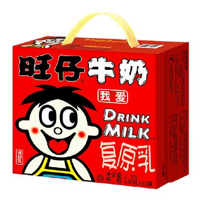 旺旺复原乳风味奶145ml×16罐