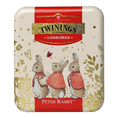 twinings川宁比得兔旅行装茶包教师节礼物婚庆伴手礼盒卡通彼得兔