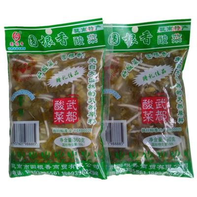 陇南武都圆根酸菜正宗浆水菜