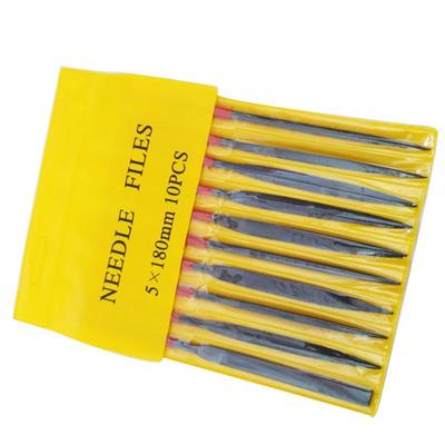 什锦锉刀套装10件套小锉刀单支迷你扁平钢锉打磨金属超细木工挫刀