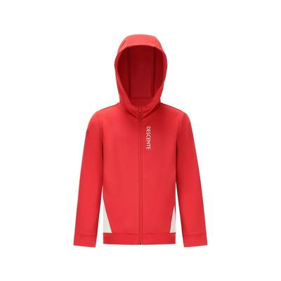 DESCENTE迪桑特儿童SKI STYLE系列男女童同款针织运动上衣春季