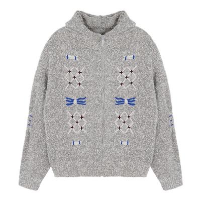 ADER ERROR 25秋冬新款男女同款羊毛混纺连帽毛衣银泰百货 301574