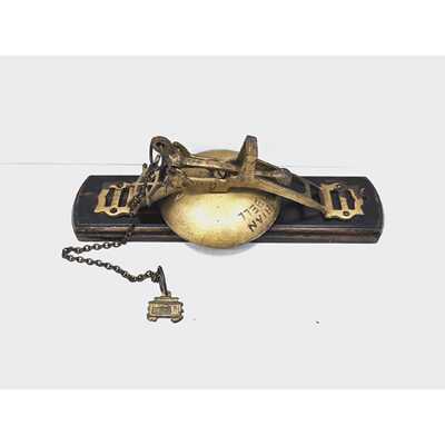 VINTAGE LONDON 1915 CABLE CAR BELL  VICTORIAN SHIP BELL