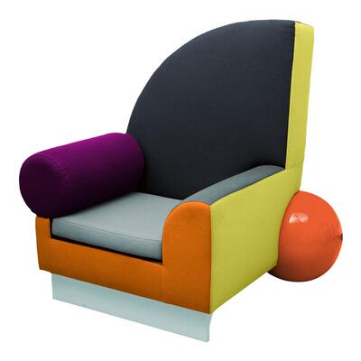 Memphis客厅卧室休闲沙发扶手椅